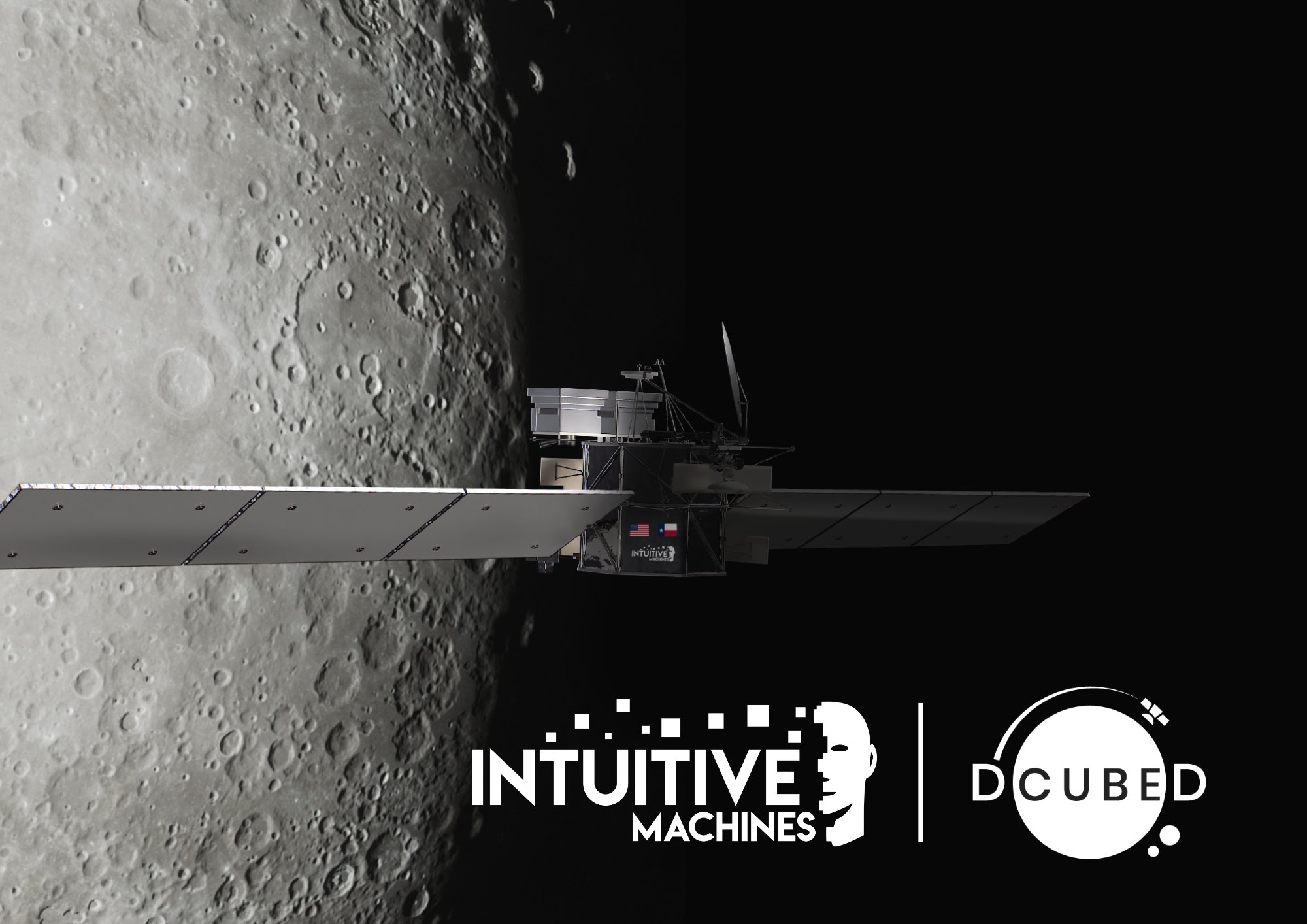 Dcubed Chosen to Provide Solar Array for Intuitive Machines’ First Space Data Network Satellite ...